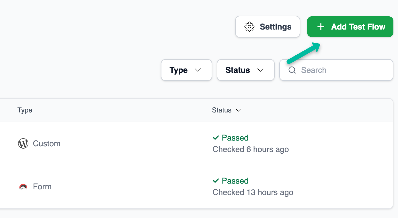 Creating a Custom Test Flow – CheckView