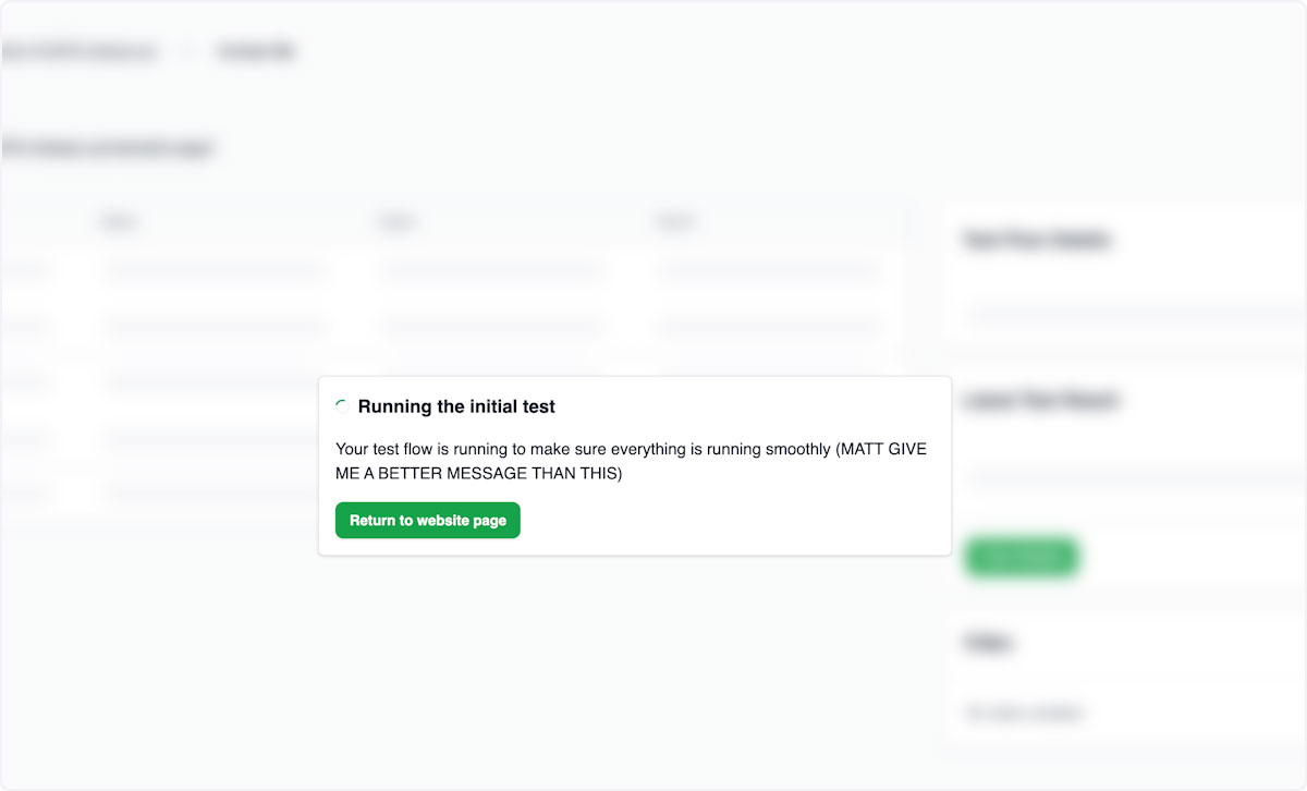 Creating a Form Test Flow – CheckView